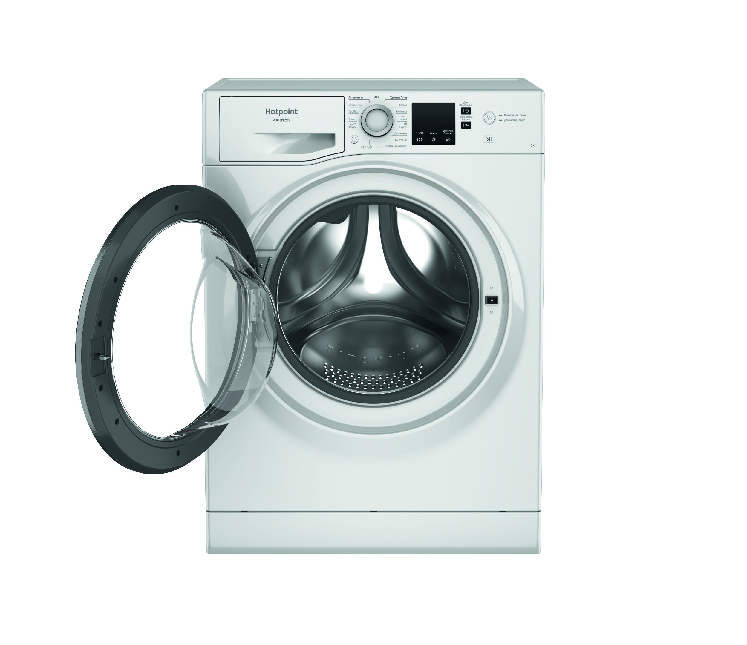 Стиральная машина Hotpoint NUS 5015 S RU: обзор, характеристики, фото ...